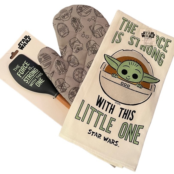 Kitchen | Star Wars The Mandalorian The Child Baby Yoda Towel Spatula ...